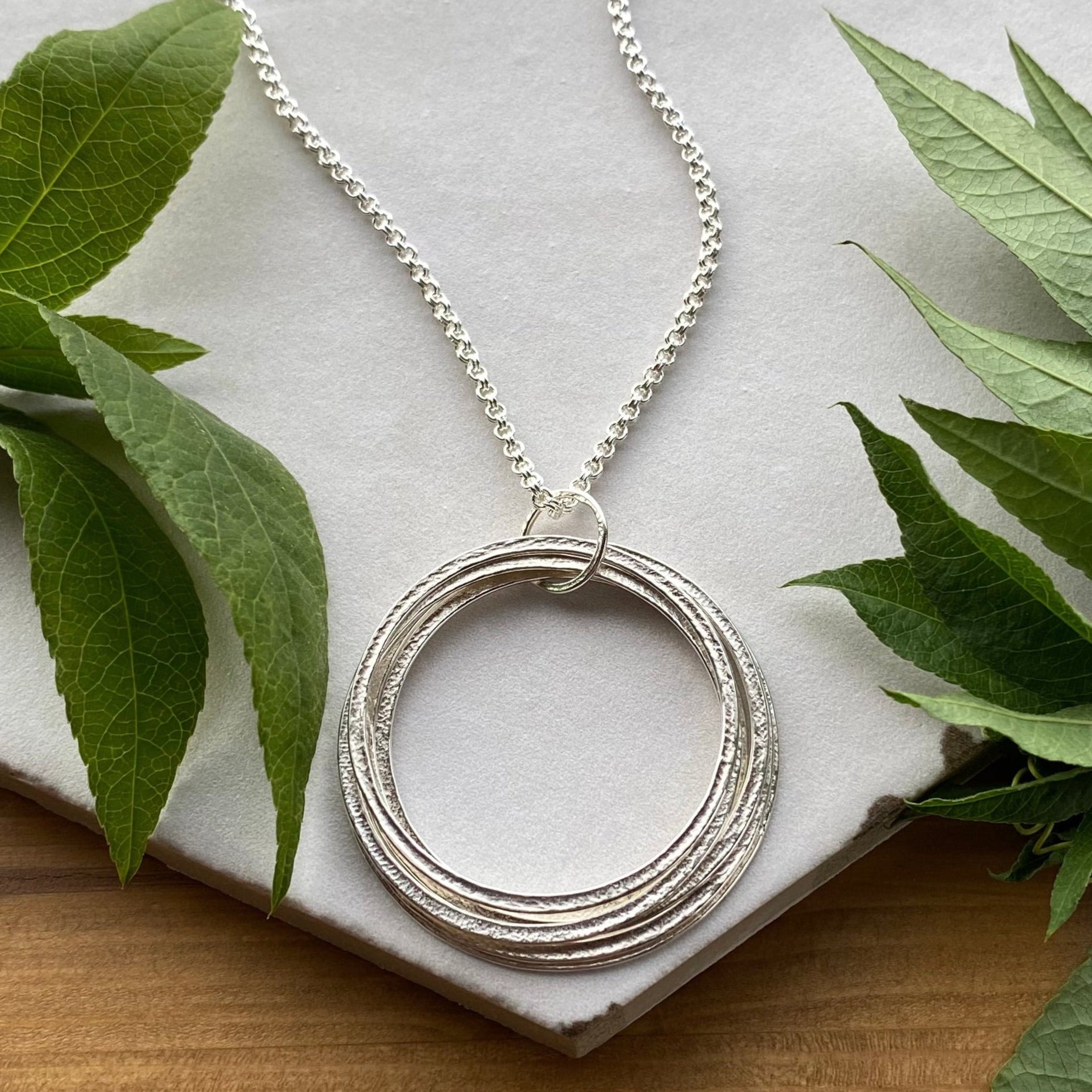 60th Birthday Necklace - Silver / Large – Amy Friend Jewelry